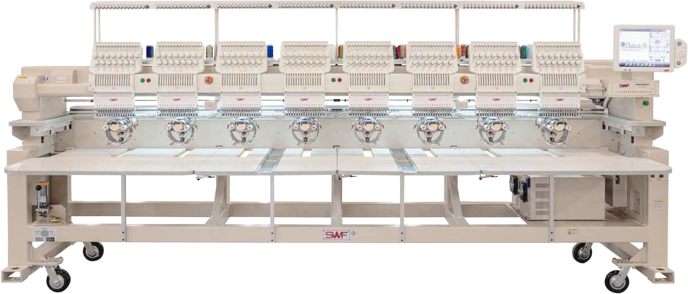 SWF Industrial Embroidery Machines | Single & Multi Head | YES Group